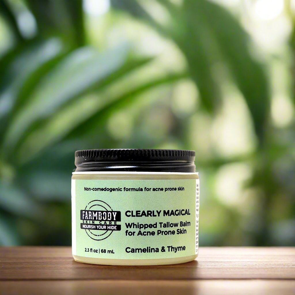 Tallow Skin Care | Clearly Magical Whipped Tallow Balm for Acne Prone ...